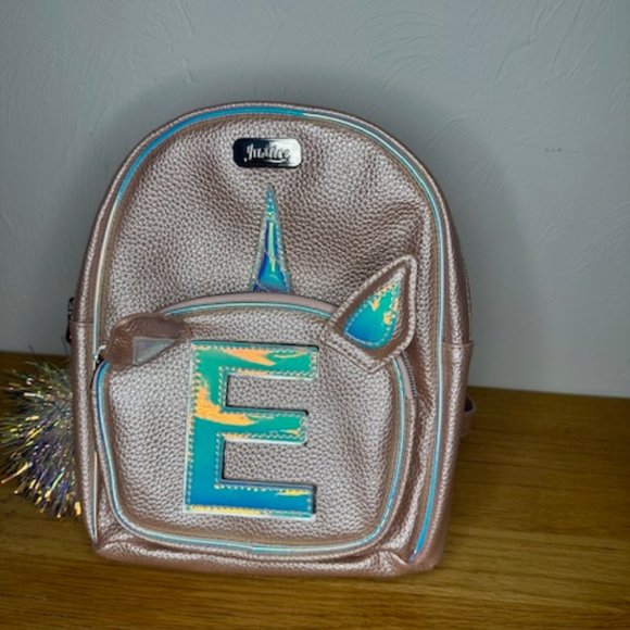 Justice | Accessories | Justice Girls E Initial Unicorn Backpack | Poshmark